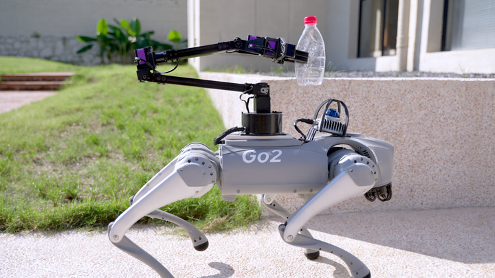 2025 Unitree Go2 AI Large Model Robot Dog Voice Controlled Four-Legged ...