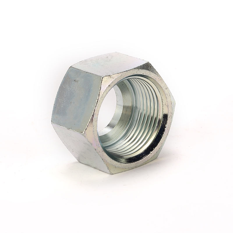 Good Zinc Plated Metric Retaining Nut Hydraulic Adapter Metric Nut ...