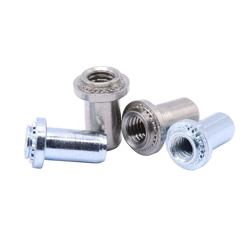 M3-M8 Carbon Steel Zinc Plated Self Clinching Blind Nuts