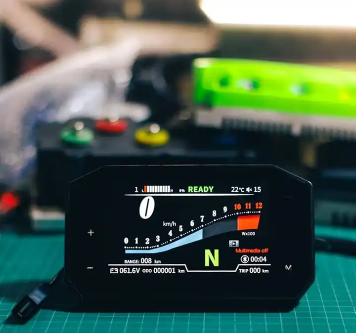 Custom 5 Inch Electric Motorcycle Meter TFT Display