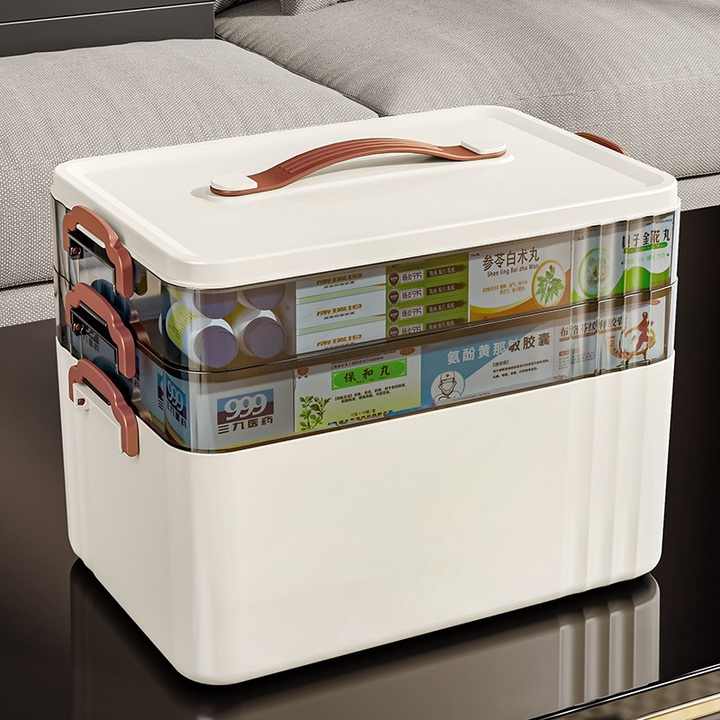 Wholesale Portable Large Capacity Home Plastic Organizer Box Empty ...