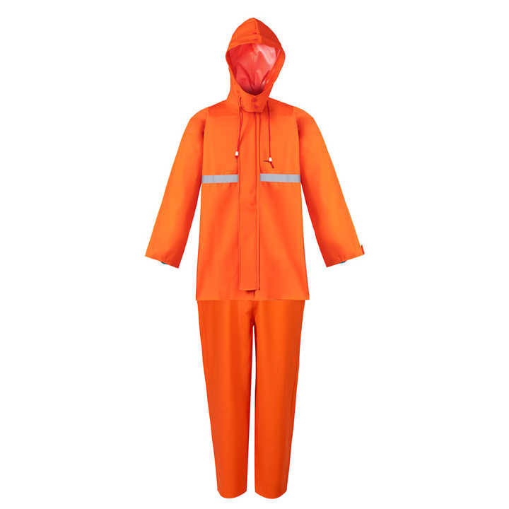 Men's Heavy-Duty Waterproof Fishing Jacket and Bib Pants Set Windproof ...