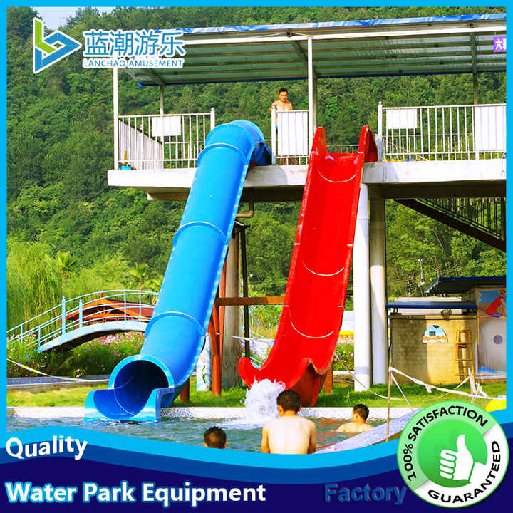 Water Park Slides - Durable Fiberglass Fun for All Ages