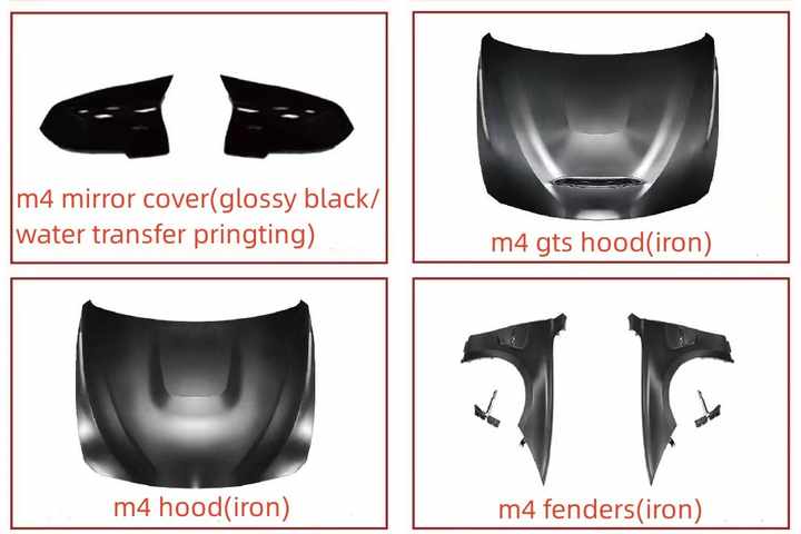 F32 Body Kit for BMW F32 F33 F36 Upgrade - M Sport Style