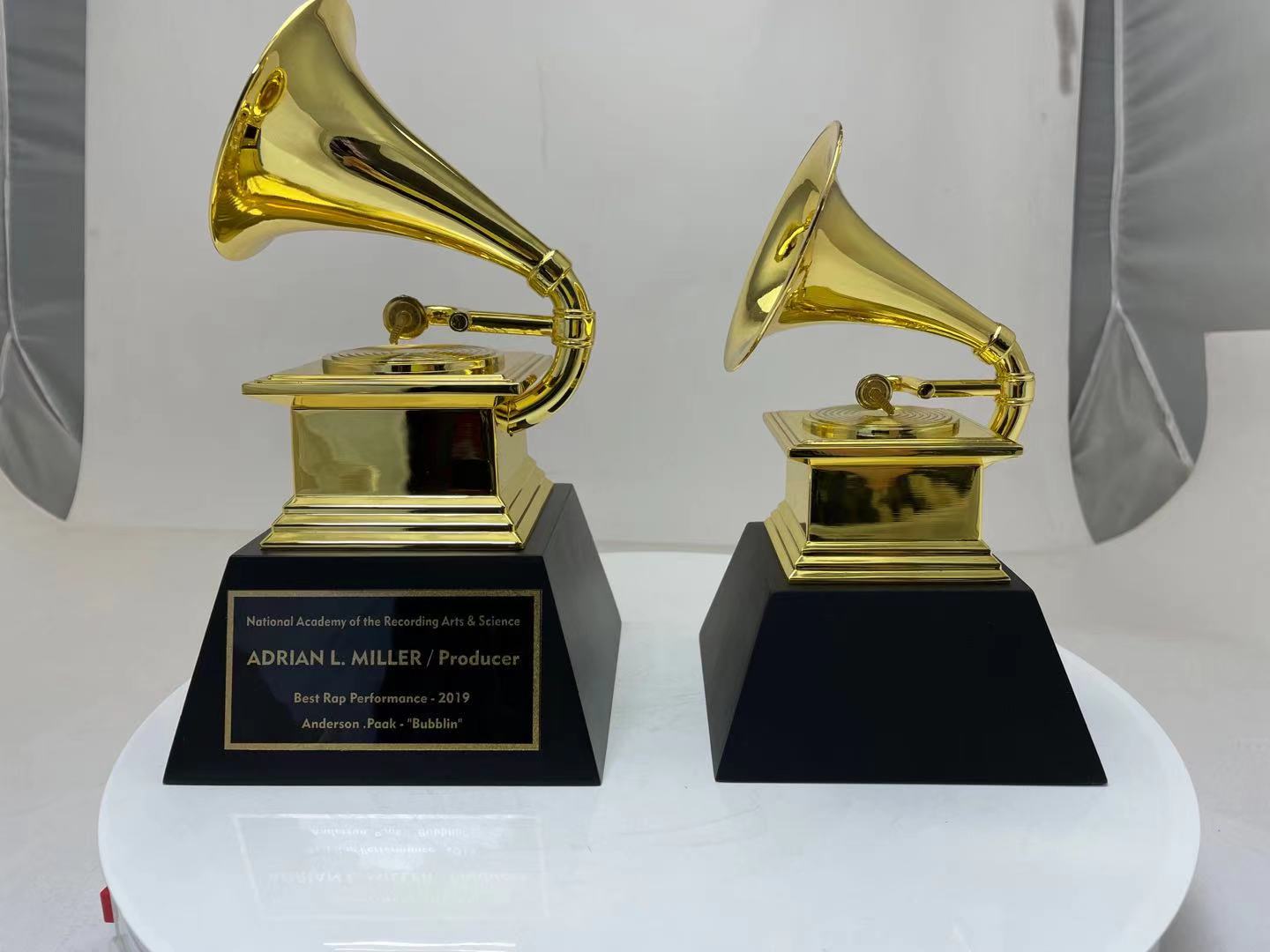 The Grammy Trophy - Custom Metal Music Award