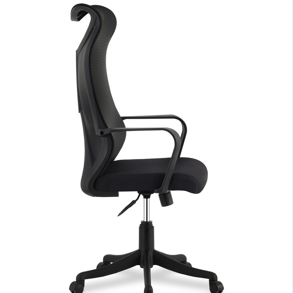 2026 High Back Ergonomic Office Chair Fixed Nylon Armrest Mesh Gaming ...