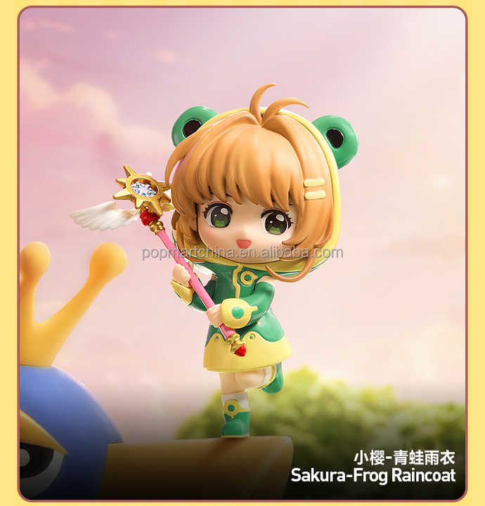 Official Cardcaptor Sakuria Clear Card Series Figures Blind Box Fashion ...