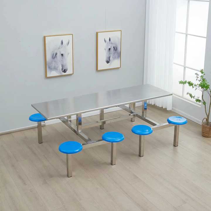 BIFMA Approved Reinforced-Structure Polished Surface Traditional Table ...
