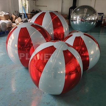 High Quality Double Layer Reflective Pvc Inflatable Mirror Ball Balloon ...
