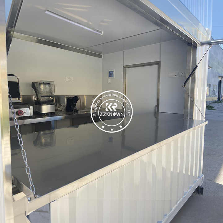 Luxury Container Cafe Kiosk Booth - Shipping Container Bar