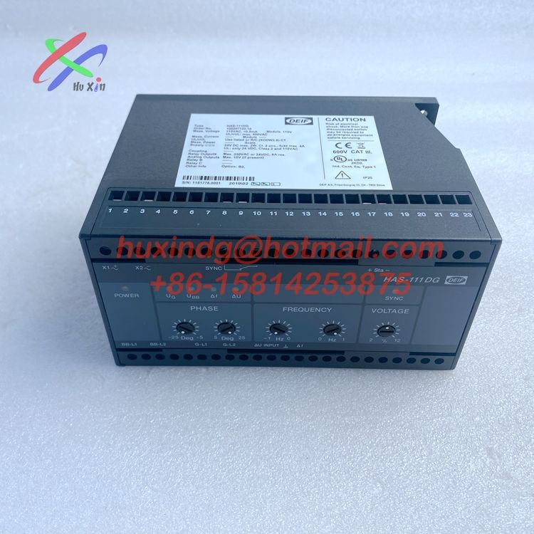 DEIF Relay HAS-111DG - Synchronization Controller for Generators