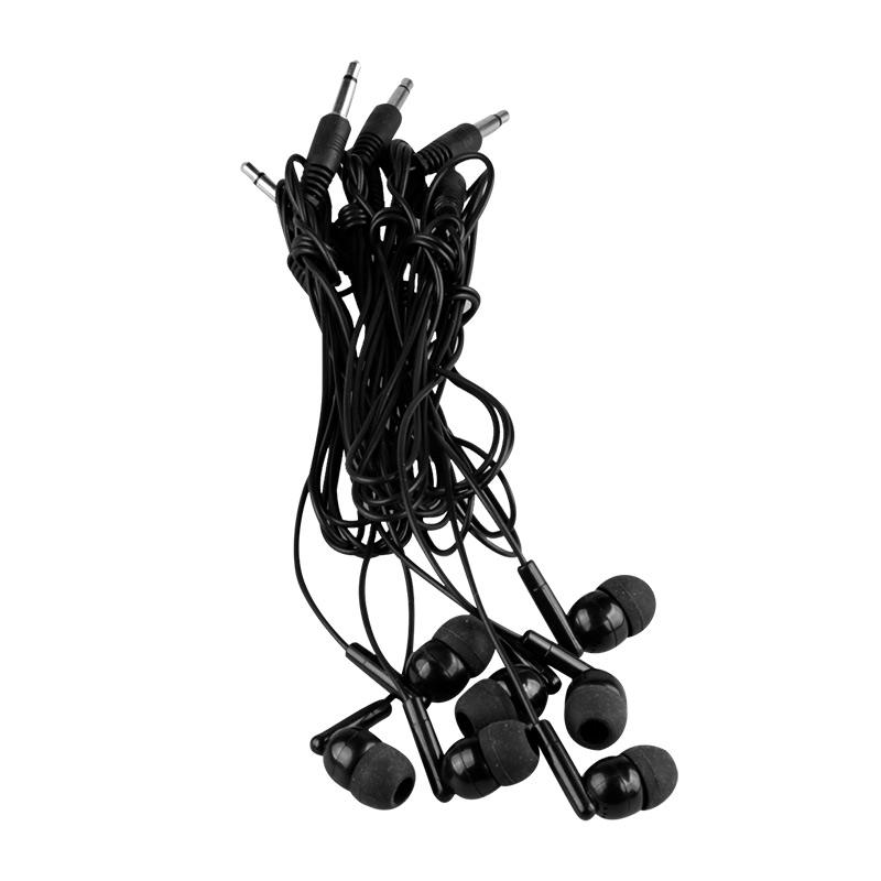 Cheap 3.5mm in Ear Disposable Mono Earphones for Tour Guides