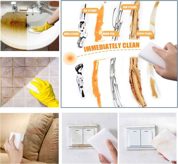 Melamine Foam - High Density Cleaning Sponge for Kitchen