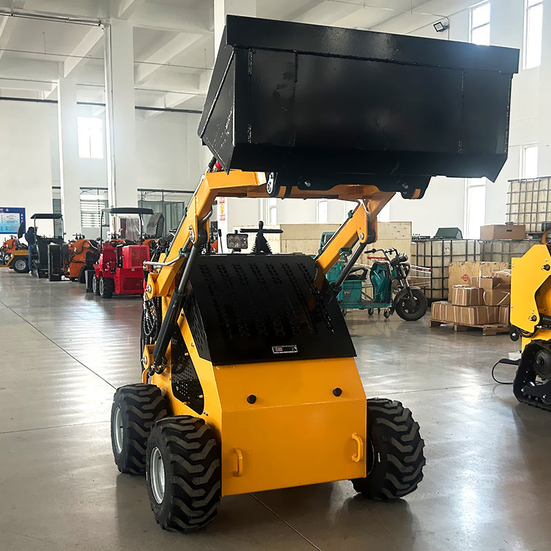 EPA Approved AWY-460 Mini Skid Steer Loader – Compact Tracked Loader ...