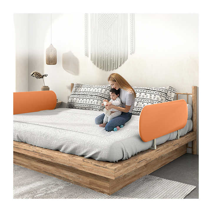 Adjustable Portable Baby Bed Safety Rail Corner Side Barrier & Crib ...