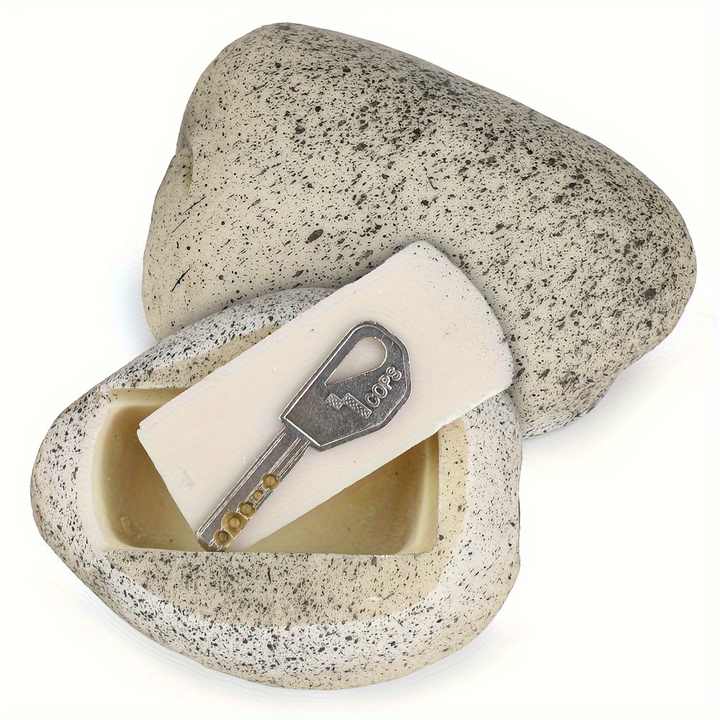 Hot Selling Outdoor Garden Rock Key Hider Home Decoration Fake Rock Key ...