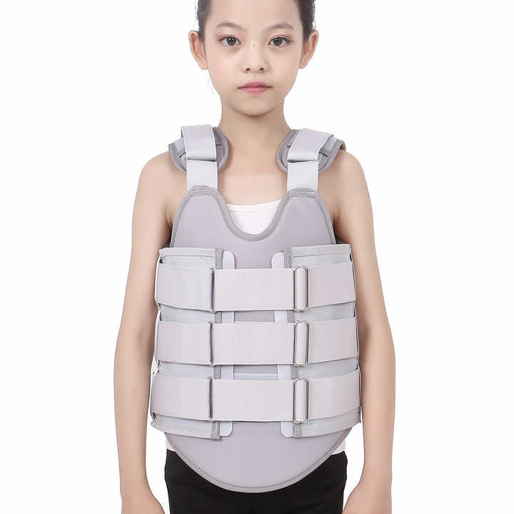 Children Kid Adjustable Thoracic and Lumbar Spine Fixation Brace Lumbar ...