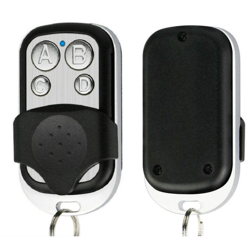 433MHZ Wireless RF Remote Control - 4 Channel Metal Transmitter