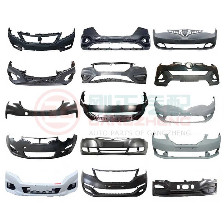Custom Automobile Body System Plastic Car Front Rear Bumpers for SAIC MG