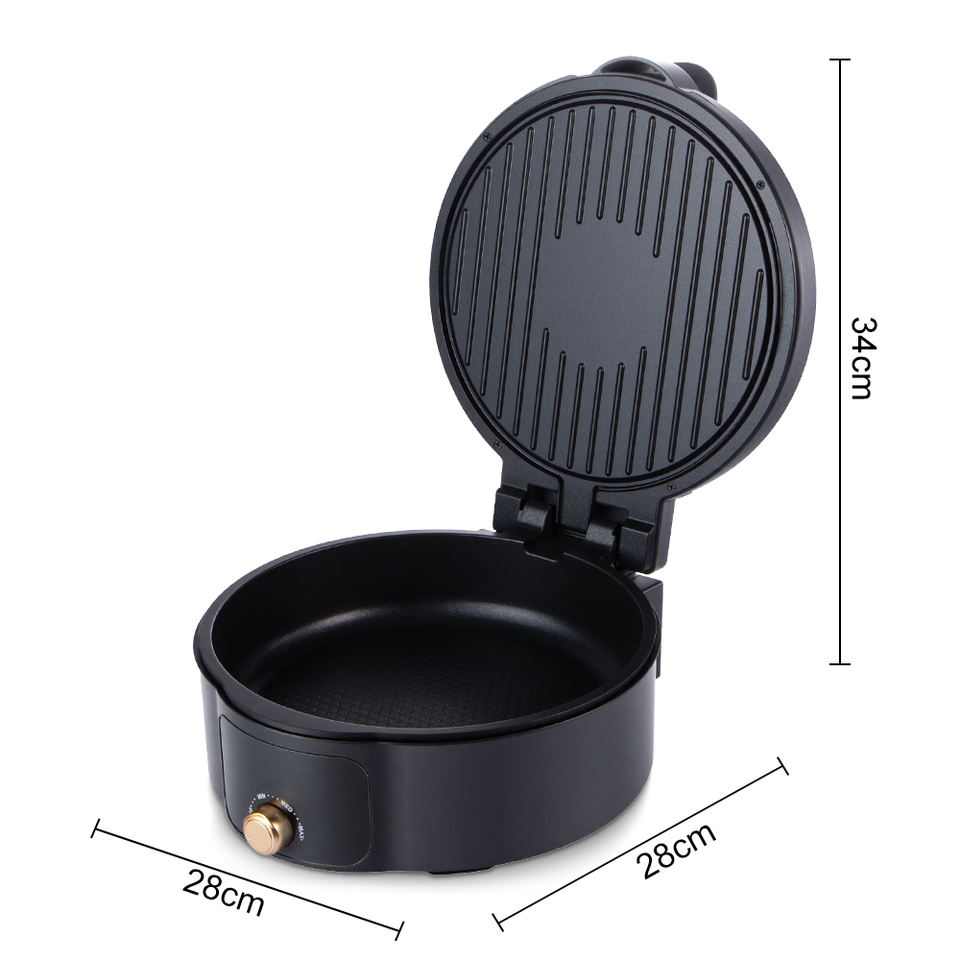 RAF R.5434 New Electric Baking Pan Portable Pizza Pan Easy to Clean ...
