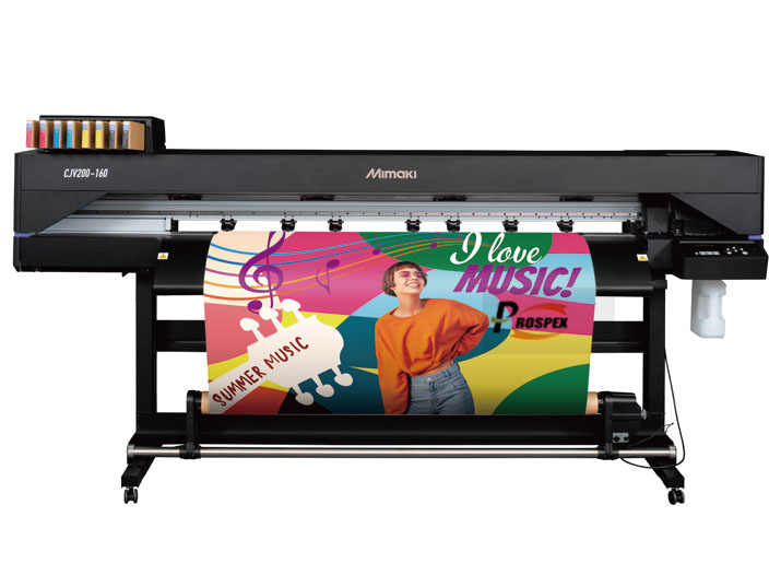 Mimaki CJV200-160 Print & Cut - High Productivity Printer