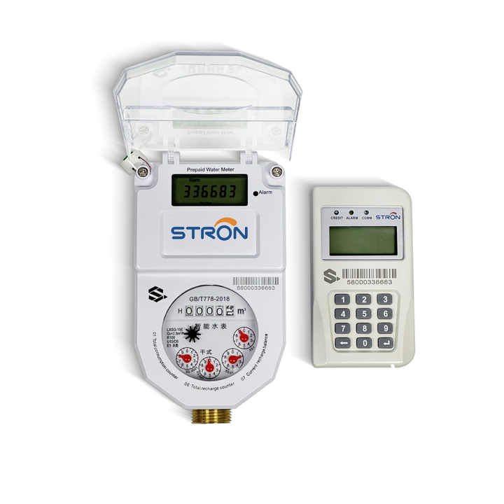 Prepaid Smart Water Anti-Theft Keyboard Type Class C Brass Body with ...