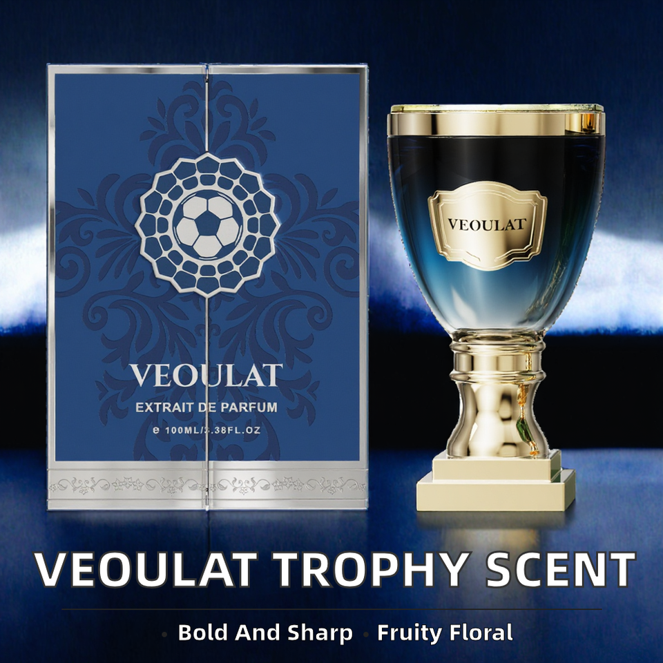 VEOULAT Trophy Design Perfume 100ml Fruity Floral Fragrance Leather ...
