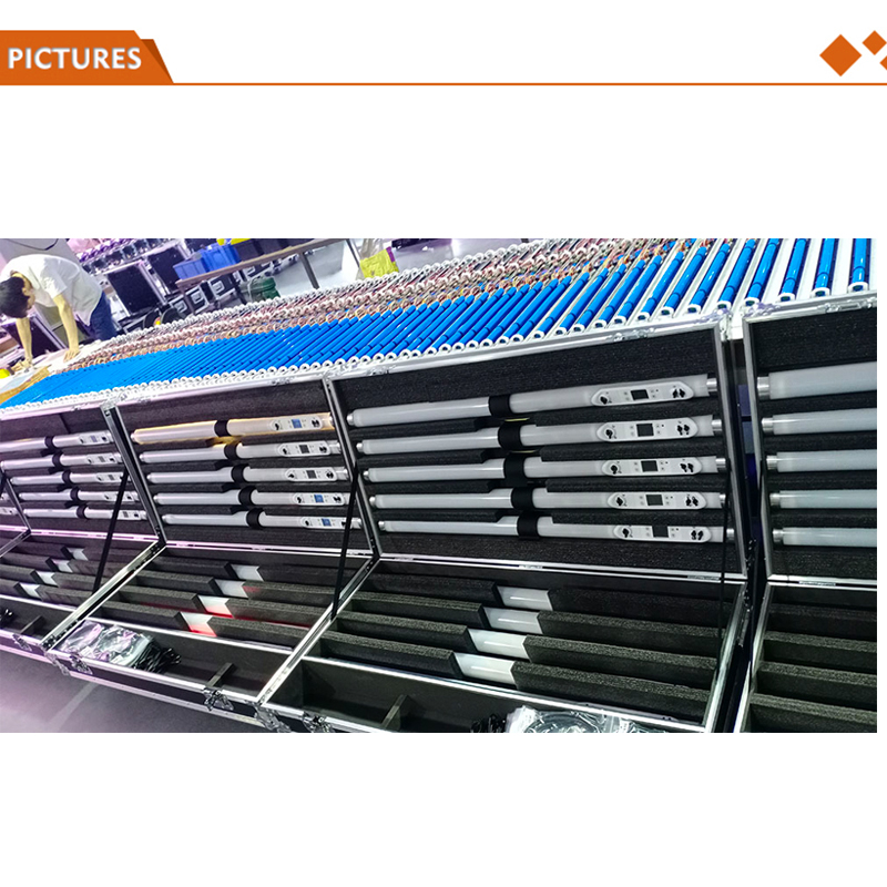 Professional Battery Tube Light - RGBW IP65 LED Pixel Tube