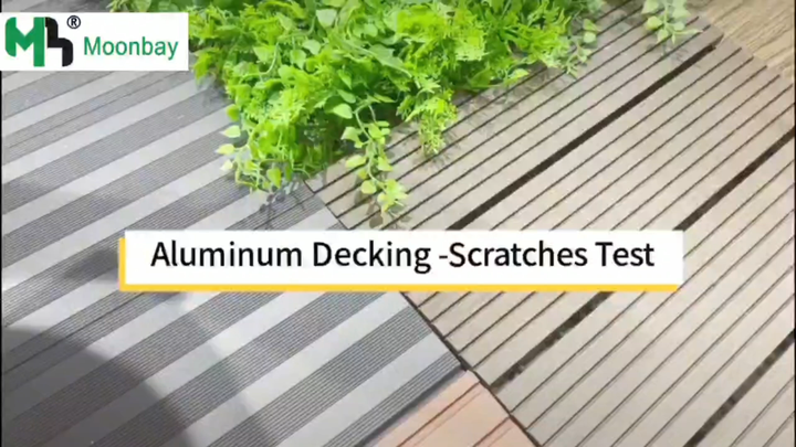 Waterproof extruded aluminum decking floor panel Waterproof Aluminium ...
