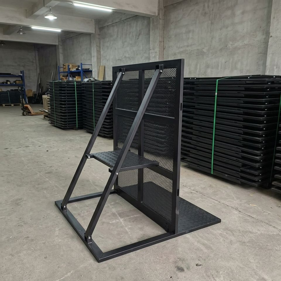 Heavy Duty Anti-Climb Carbon Steel Powder Coated Foldable Crowd Control ...
