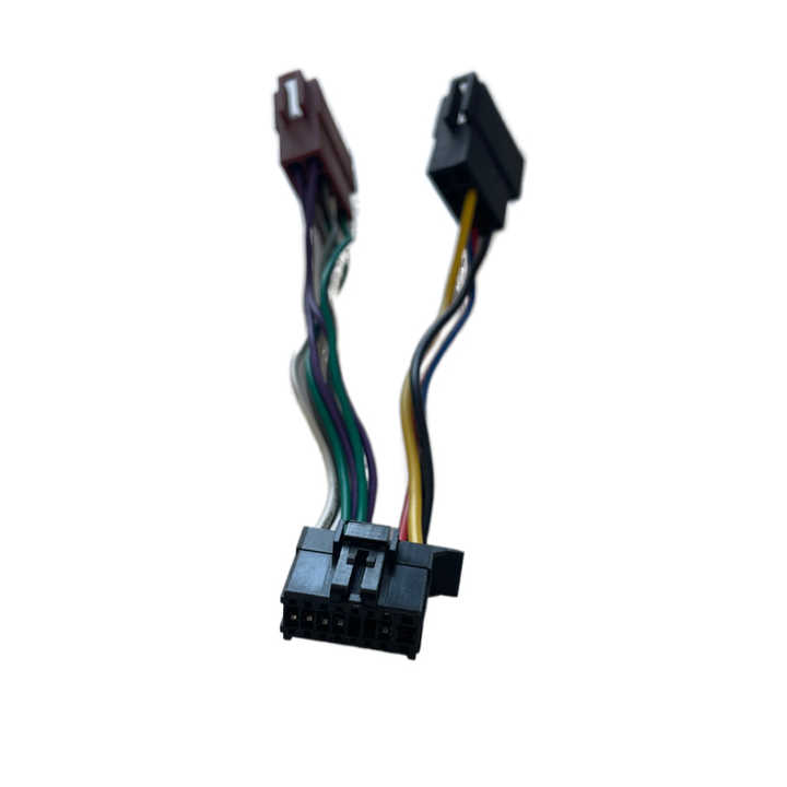 16Pin Radio ISO Plug Adapter Wiring Harness for Toyotas Car DVD Player ...