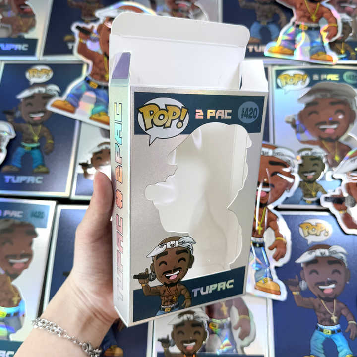 3.5g Pop 2PAC Tupac Doll Figure Collectible Custom Bags