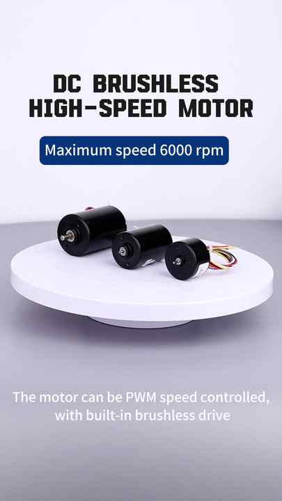 High Efficiency Brushless DC Motors for Versatile Applications
