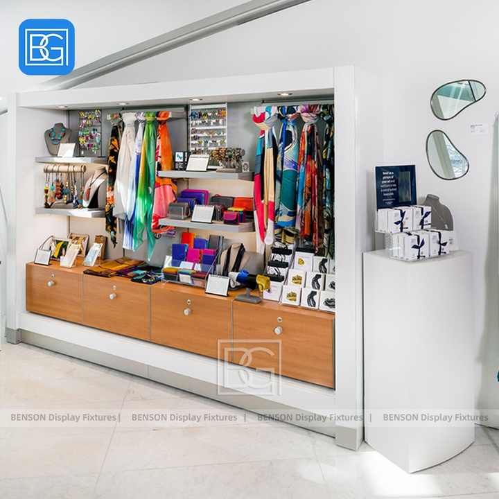 Custom Souvenir Bookstore Interior Design Display Rack Boutique ...