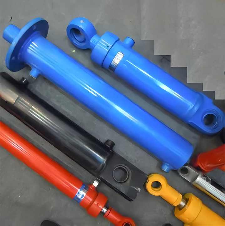 Hard Chrome Plated Piston Rod Clevis Mount Cylinder for Excavator ...