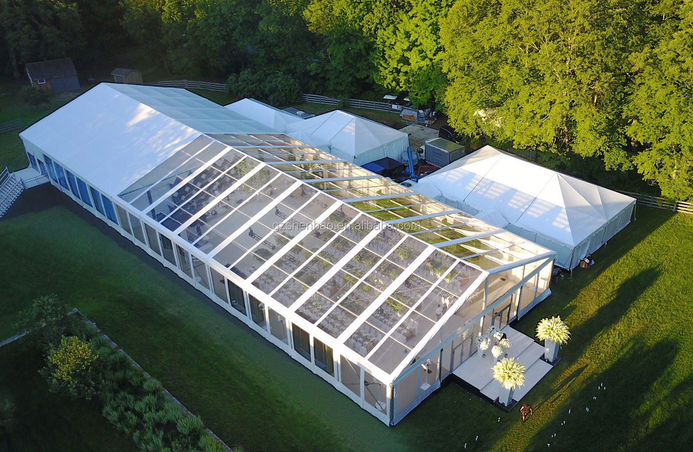 Clear Roof Wedding Tents - Elegant Marquee Solutions