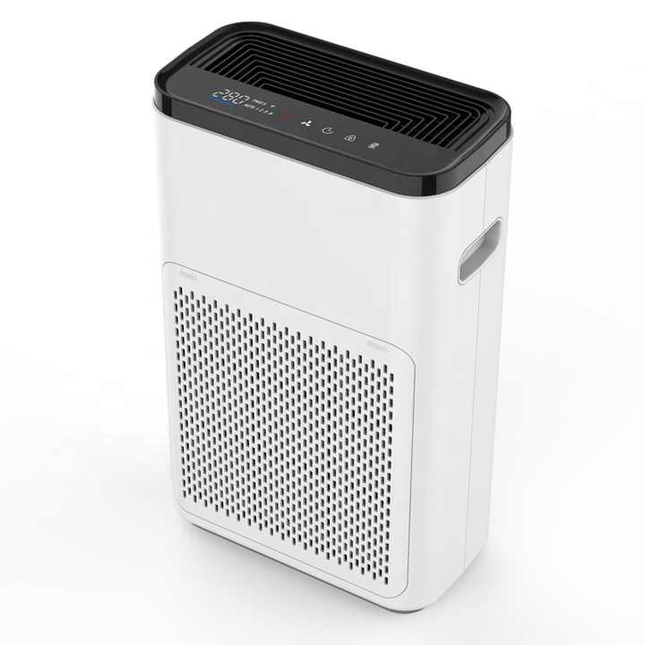 New True HEPA H11 CADR 200 Air Cleaner Purifier with Air Quality Monitor Sleep Mode
