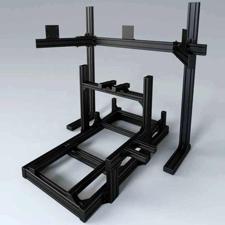 Hydraulic Racing Simulator Sim Rig Aluminium Simulador De Conducion ...