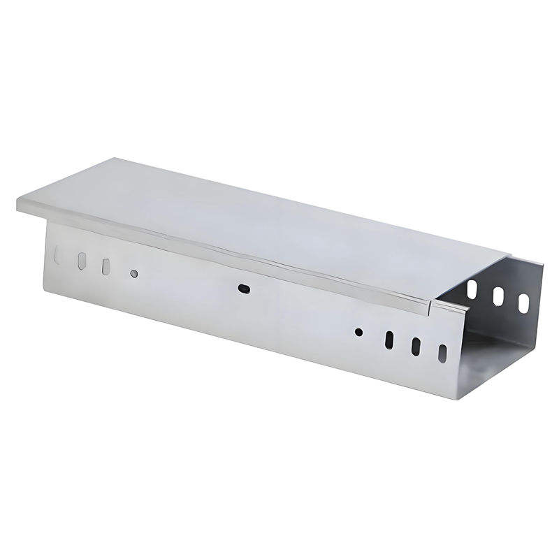 Enclosed Steel Cable Tray with Fireproof Coating for High Voltage Power ...
