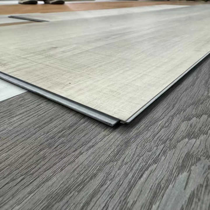 Rigid Core SPC Flooring Tiles LVP Luxury Vinyl Click Lock Piso Flooring ...