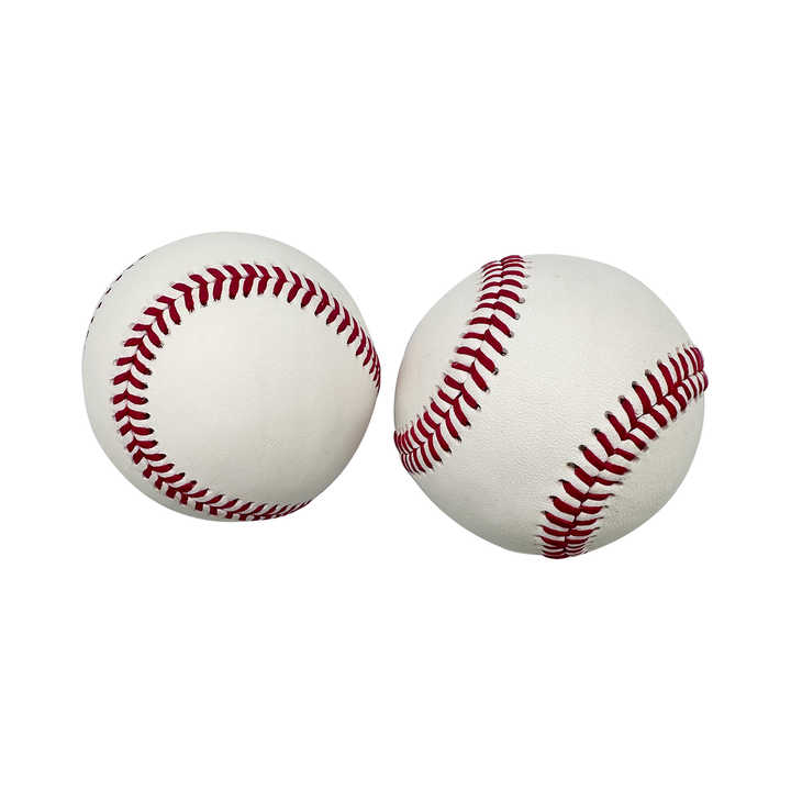 Verinno 9 Inch White Cowhide Leather Baseball for Training