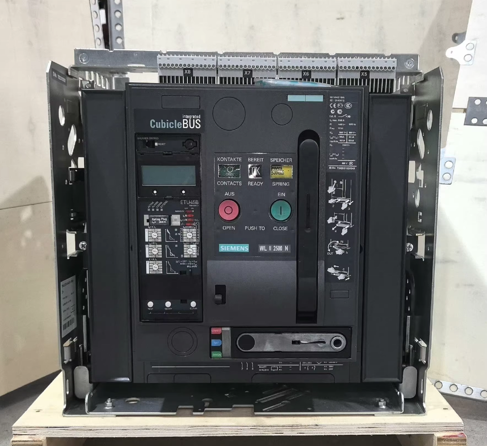 Siemens ACB Frame air Circuit Breaker 3WL Series Is Complete 3WL1208 ...