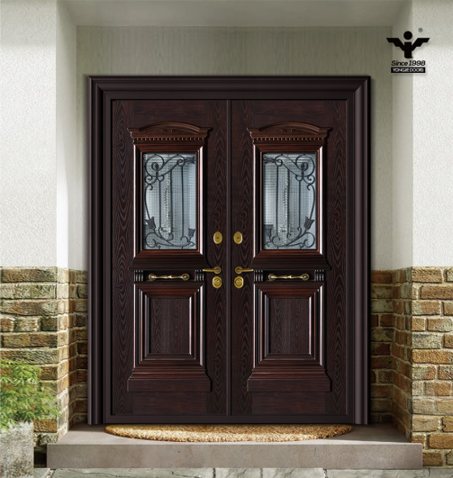 ABYAT Restaurant Double Exterior Main Door Designs Aluminum