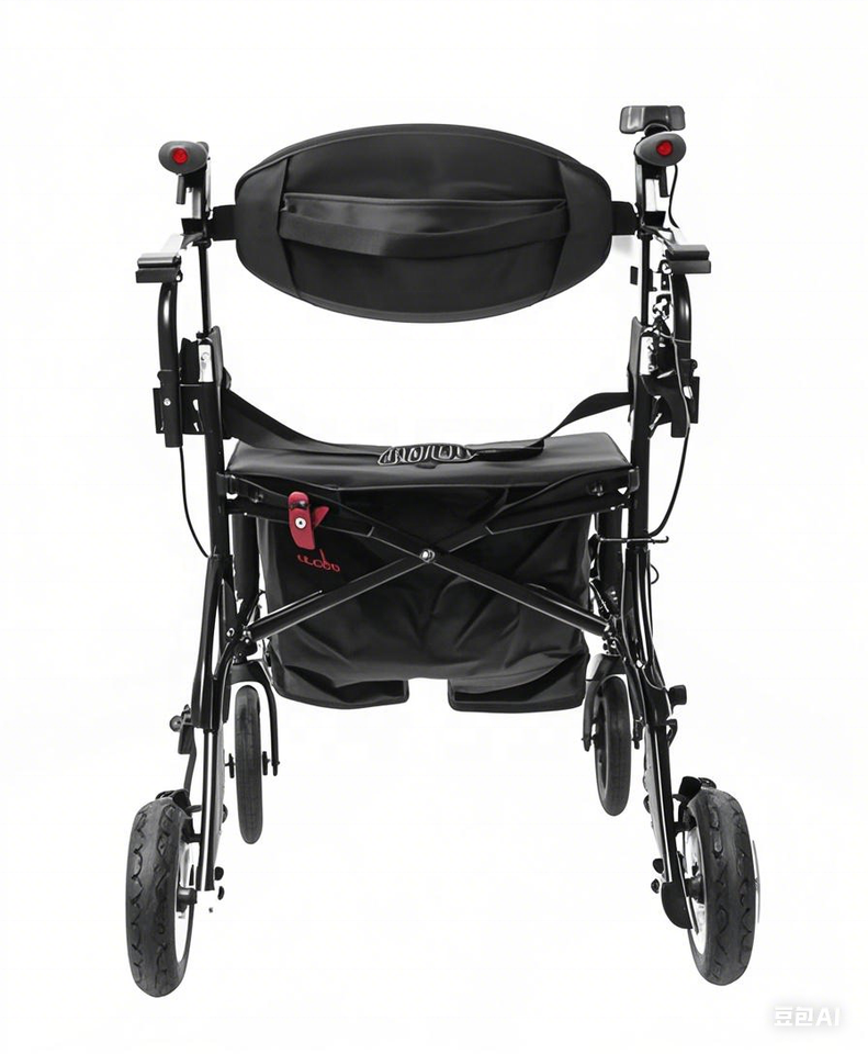 Indoor Foldable German Rollator Walker Electric with Seat