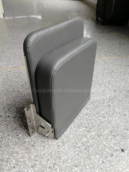 Leather Wall Mounted Train Folding Chair - Stylish & Space-saving