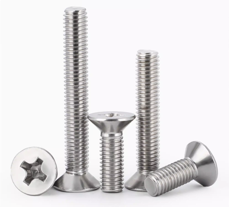 M2 M2.5 M3 M4 M5 DIN7991 Metric Stainless Steel A2-70 Allen Hex Flat ...