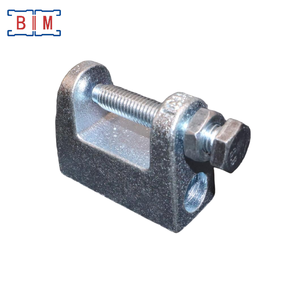 Galvanized Malleable Unistrut Top Beam Clamp Tie Rod M8 M10 M12 Inch ...