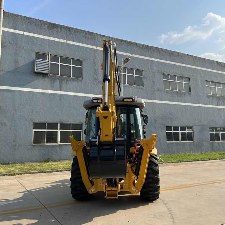 TOHO Retroexcavadoras Wheel Loader Chinese Backhoe Loader for Sale ...