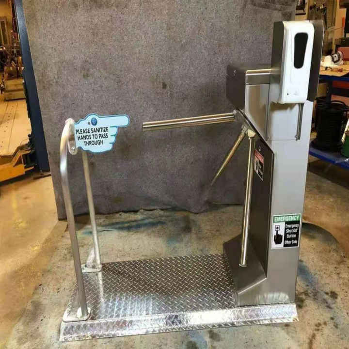 tripod turnstile barrier gate,vertical tripod turnstile, double core ...