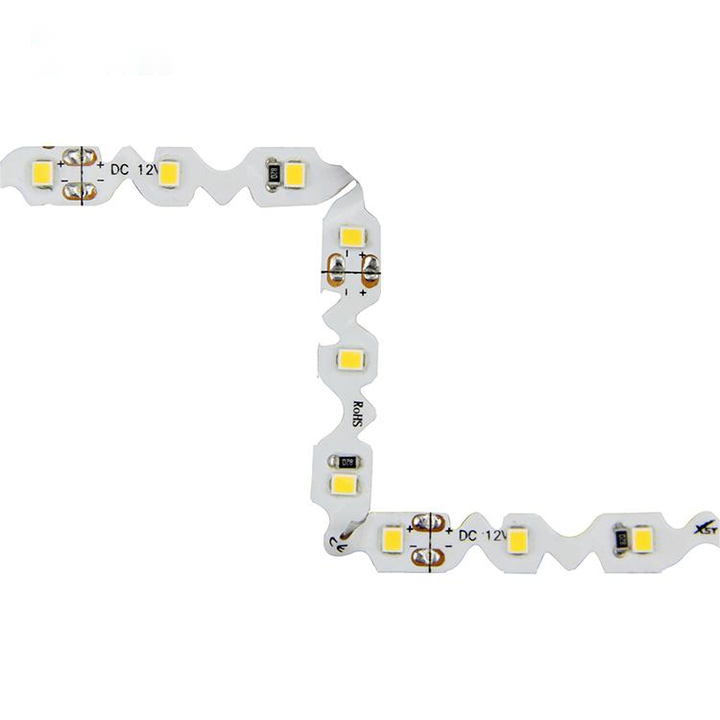 Bendable Zigzag LED Strip - 12V Flexible Lighting Solution